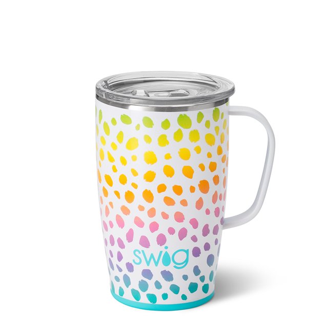 Swig Life 18oz Travel Mug | Insulated Stainless Steel Tumbler with ...