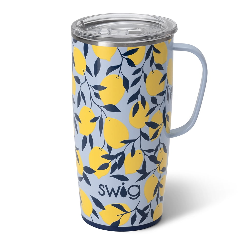 Swig Life Large 22oz Insulated Stainless Steel Travel Mug with Handle ...