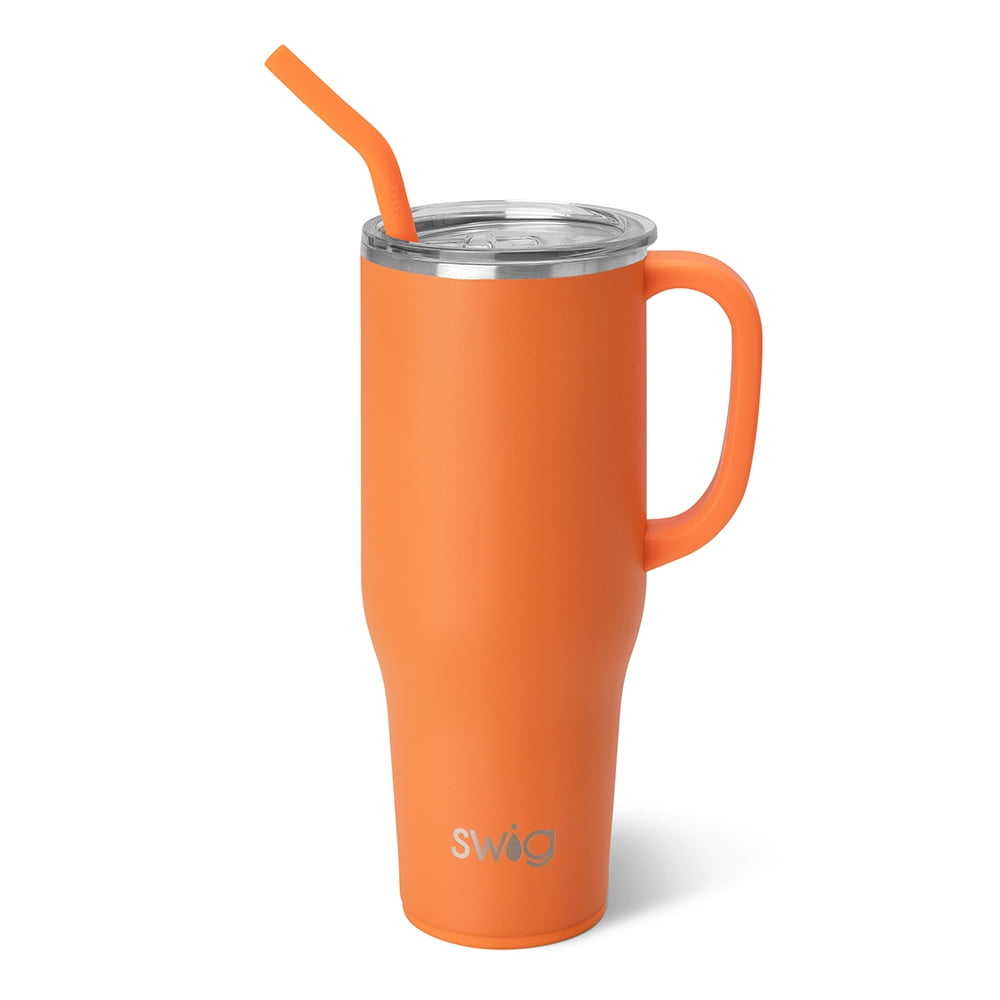 Swig Life 40oz Mega Mug, Insulated Stainless Steel Tumbler, Comfort ...
