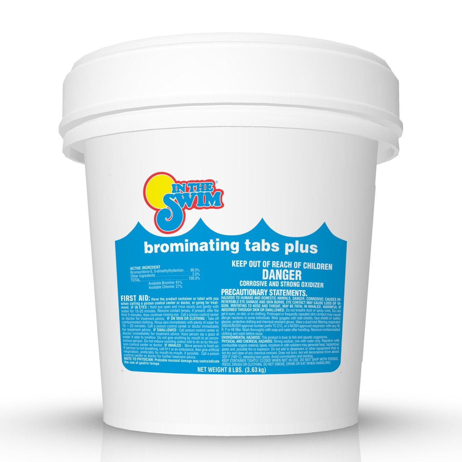 In The Swim 1 Inch Bromine Plus Tablet Sanitizer for Spas, Hot Tubs, or ...