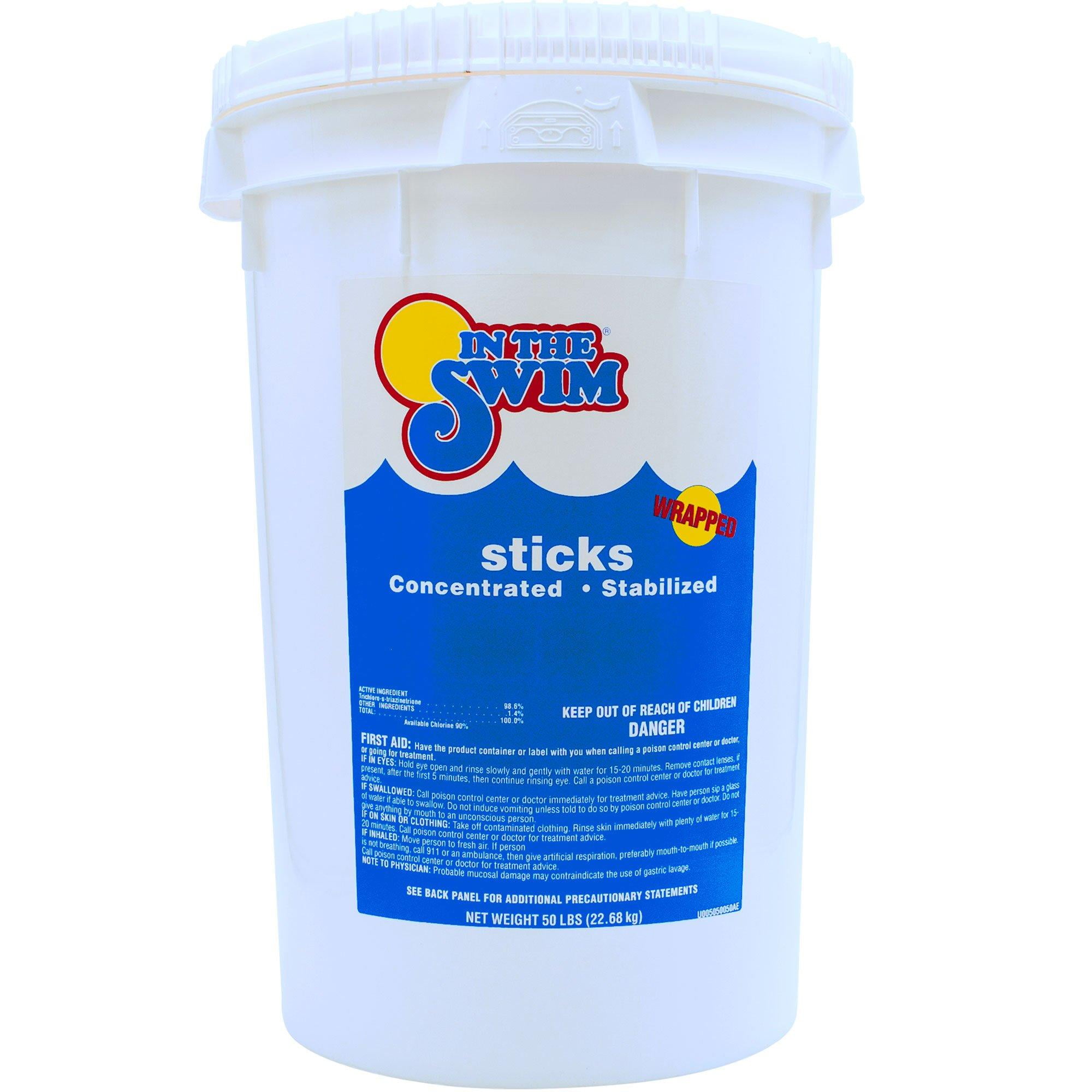 Free Shipping! In The Swim 4 Inch Chlorine Sticks for Sanitizing ...