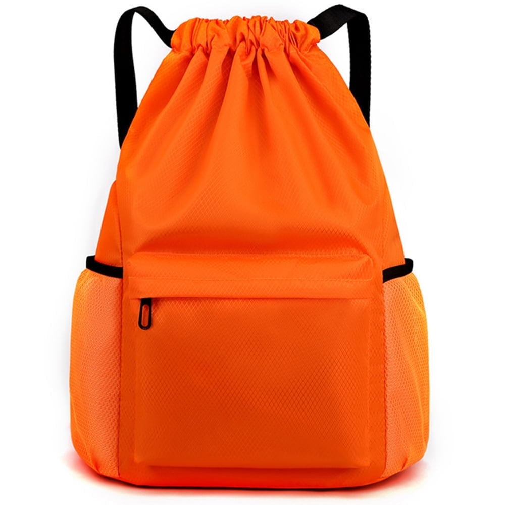 Swim Backpack, Waterproof Drawstring Sports Bag with Shoes Compartment ...