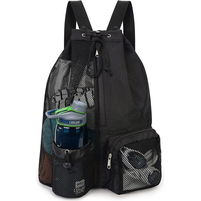 Swim Bag, Vented Mesh Swim Backpack, Lightweight Swimmers Mesh Bag for ...