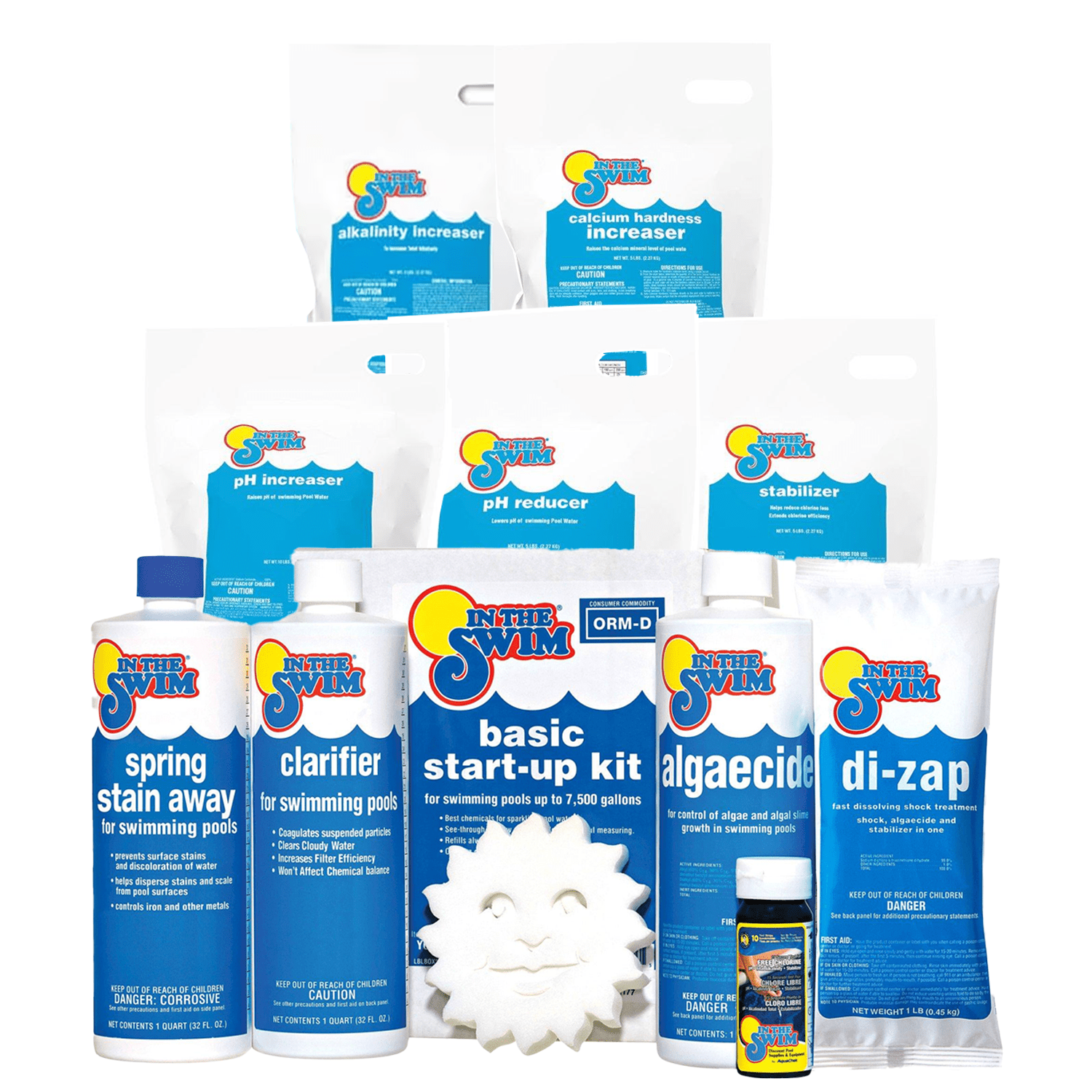 In The Swim Complete Control Pool Opening & Balancing Kit - For Up to ...