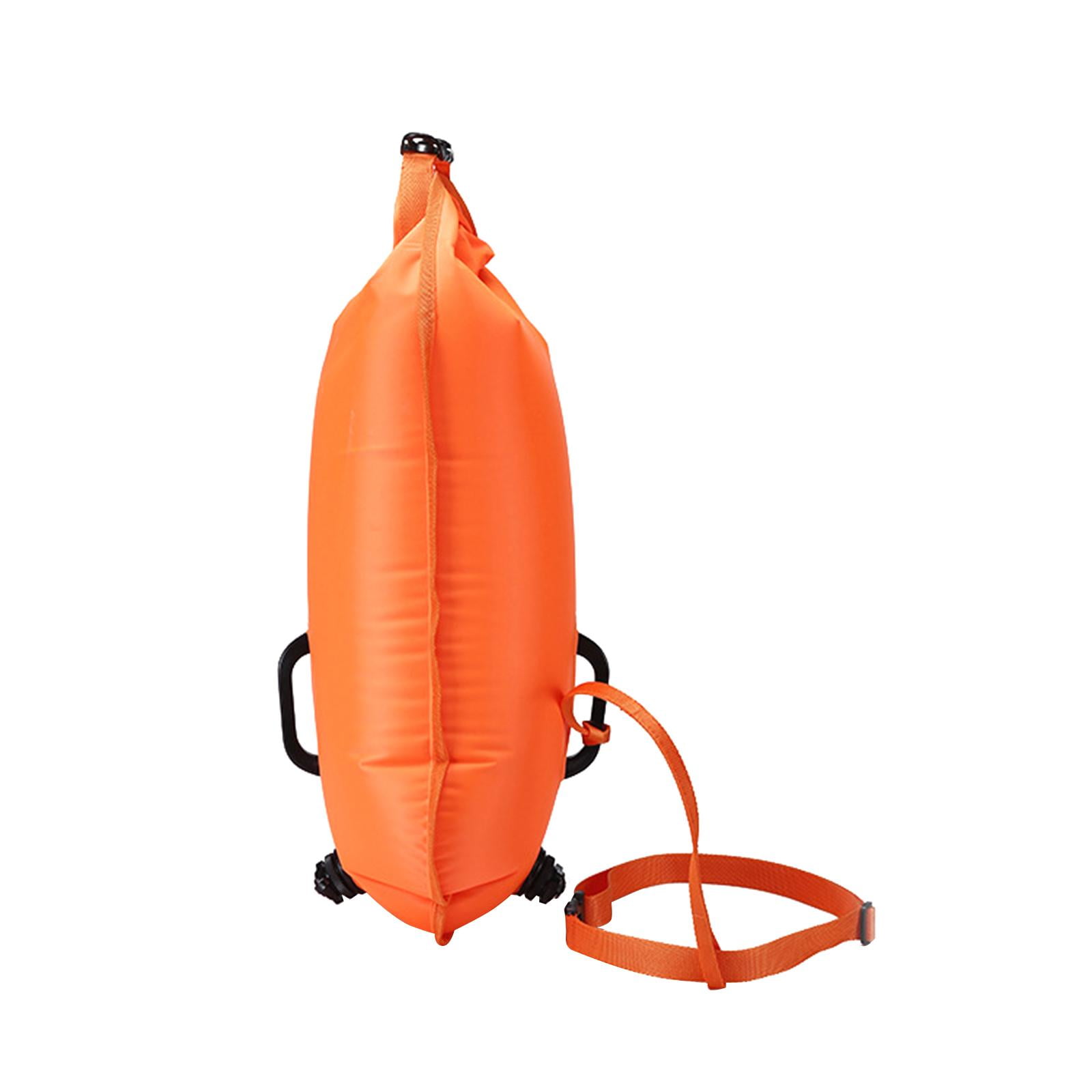 Swim Buoy for Open Water, 28L Swim Safety Float Waterproof Bag for ...
