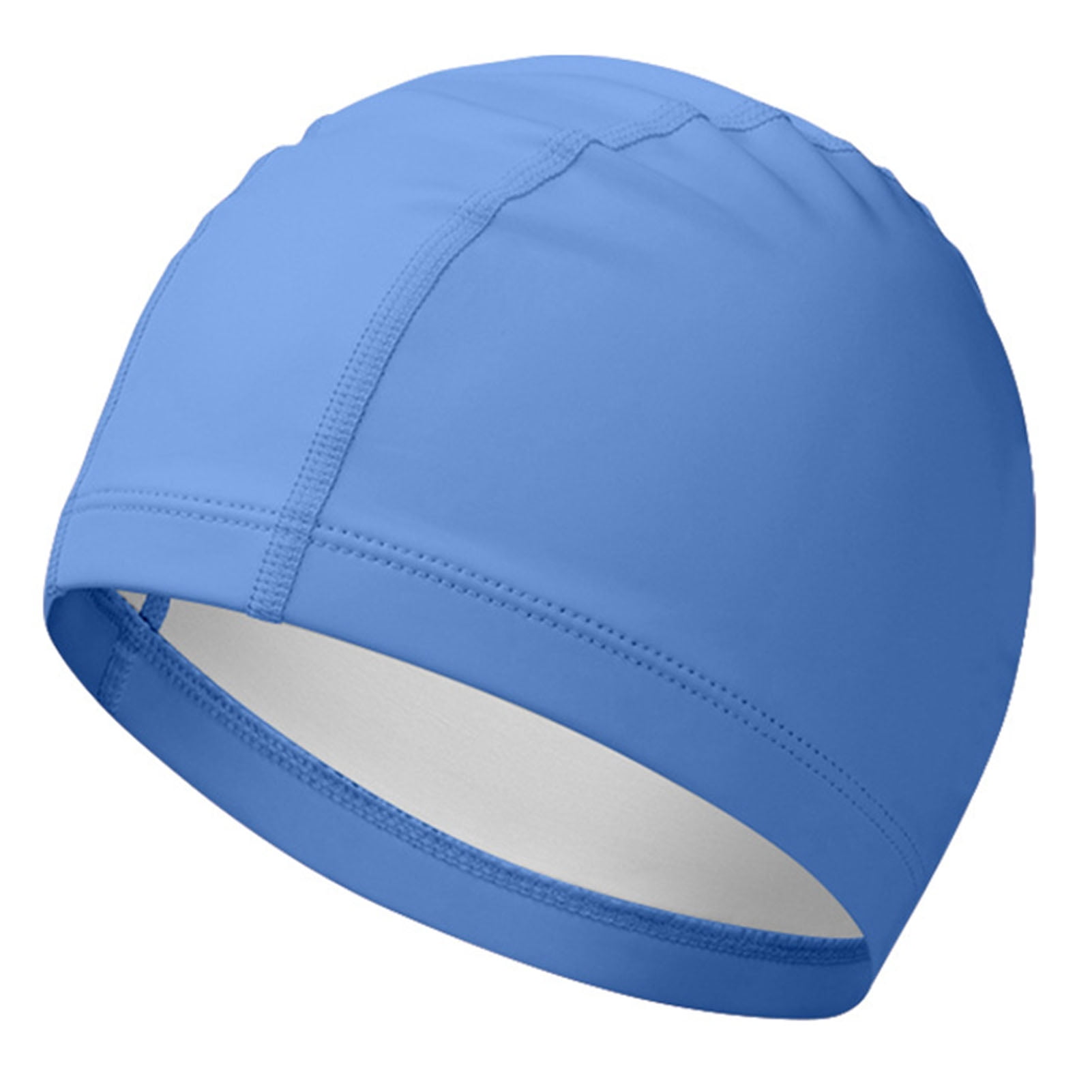 Swim Cap For All, Solid Color Unisex Swim Caps With Elastic Material ...