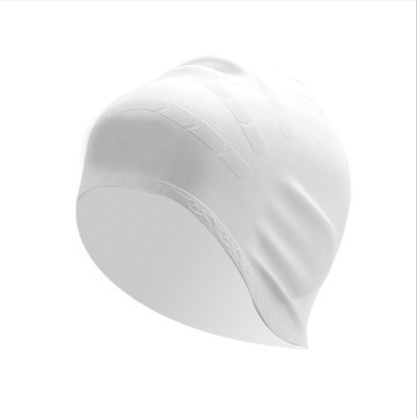 Swim Cap, Ergonomic Design Swimming Cap for Women or Men .Long Hair ...
