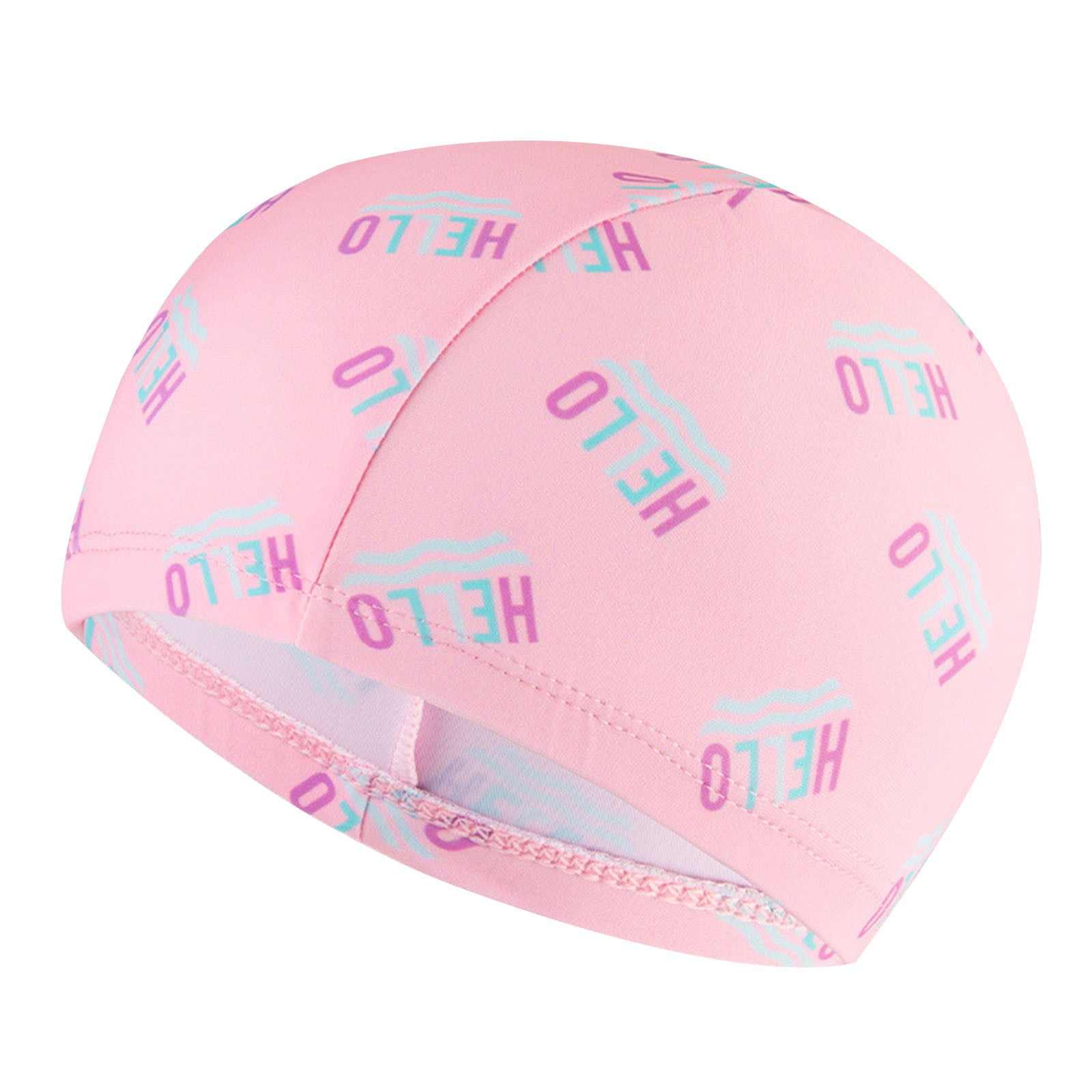 Swim Cap for Kids Quick-Dry Soft Stretchable Swimming Hat Cartoon ...