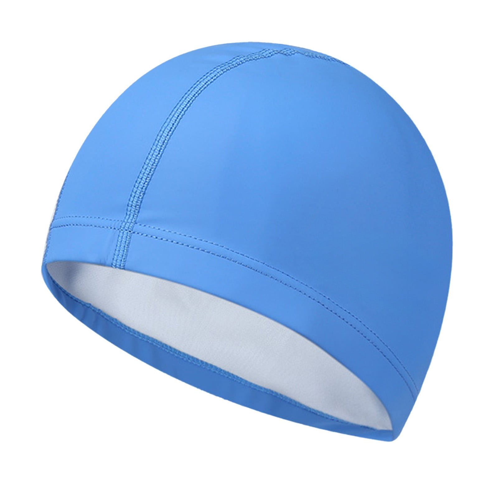 Swim Cap for Long Hair Silicone Waterproof Adult Unisex Non-Tightening ...