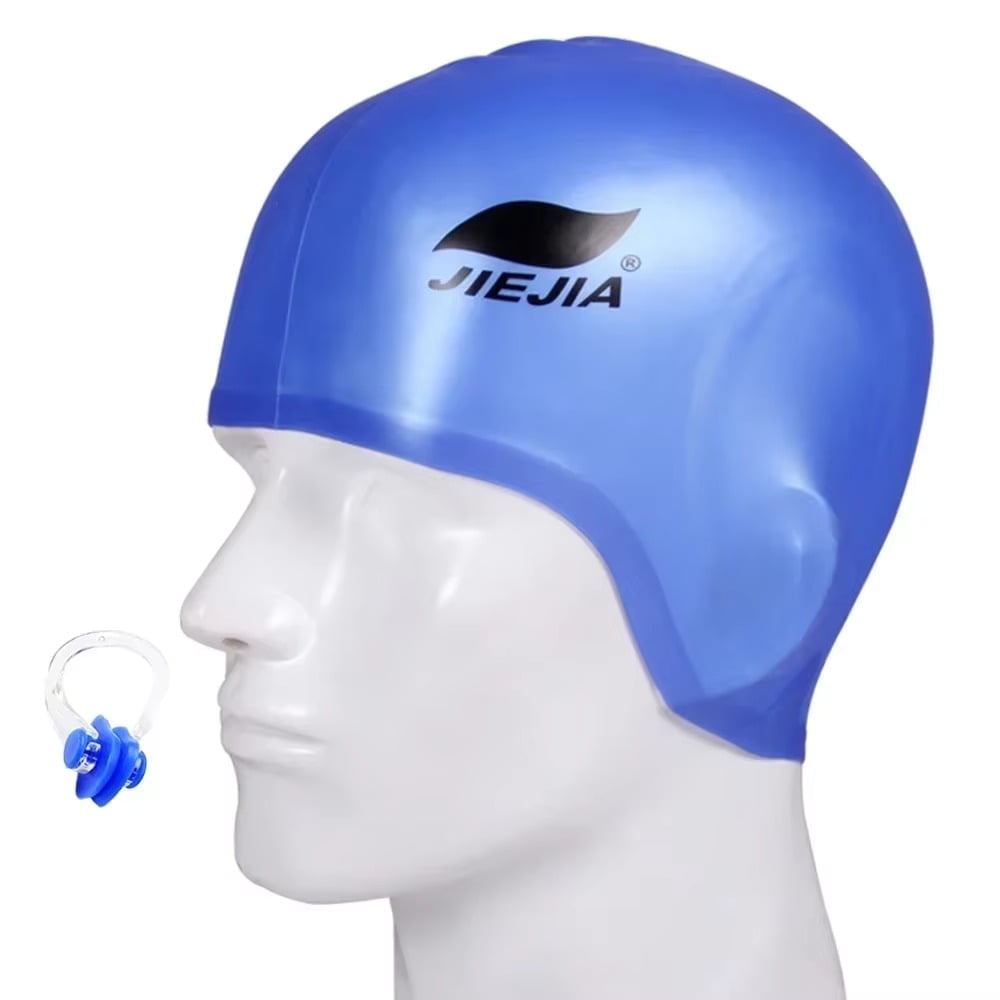 Full Silicone Swim Cap, Ear Protection, Universal - Walmart.com