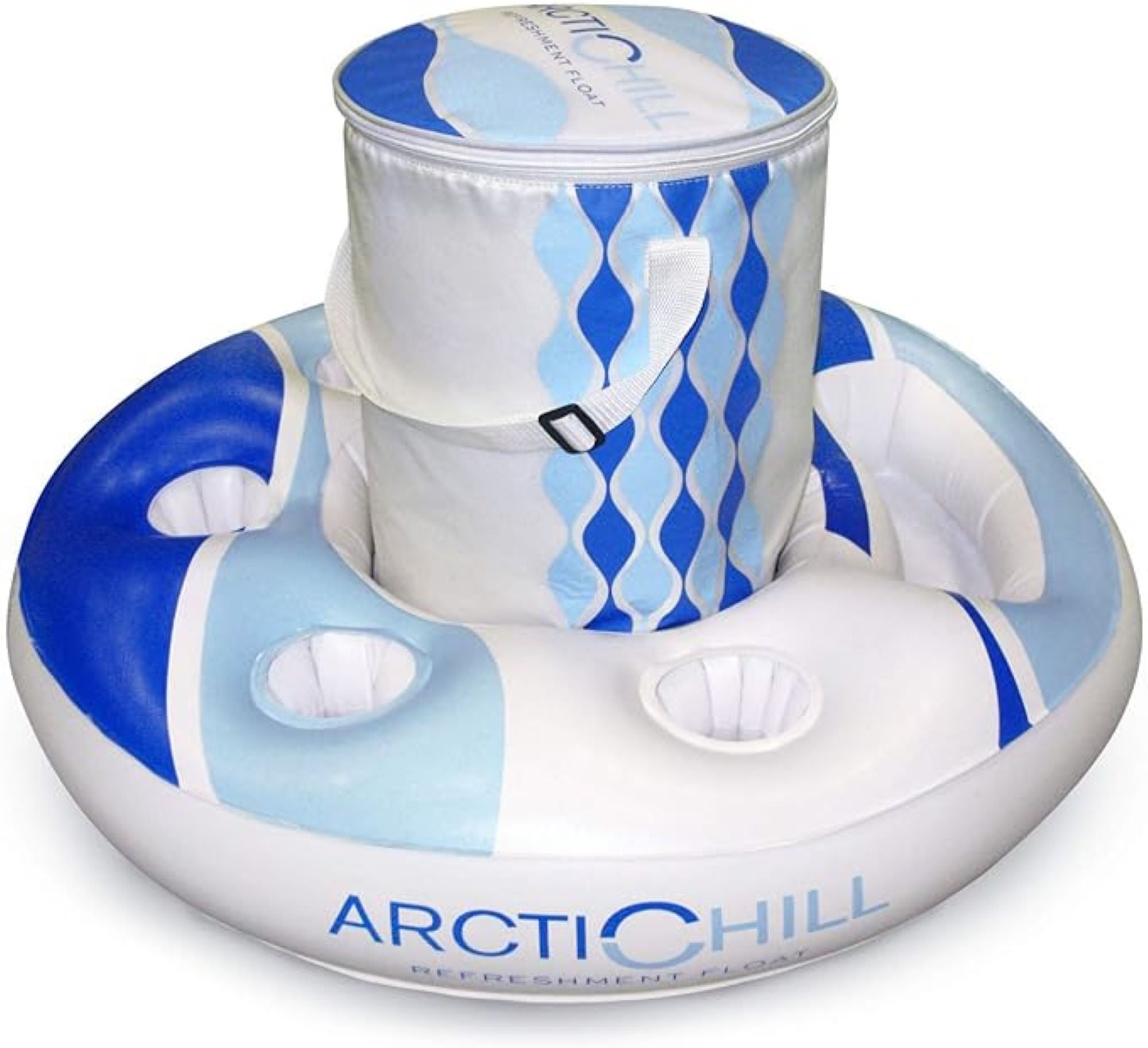 Swim Central 30" Arctic Chill Inflatable Swimming Pool Refreshment ...