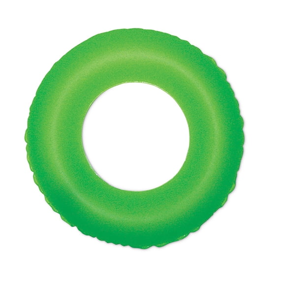 Swim Central 35" Inflatable 1-Person Swimming Pool Inner Tube - Lime ...