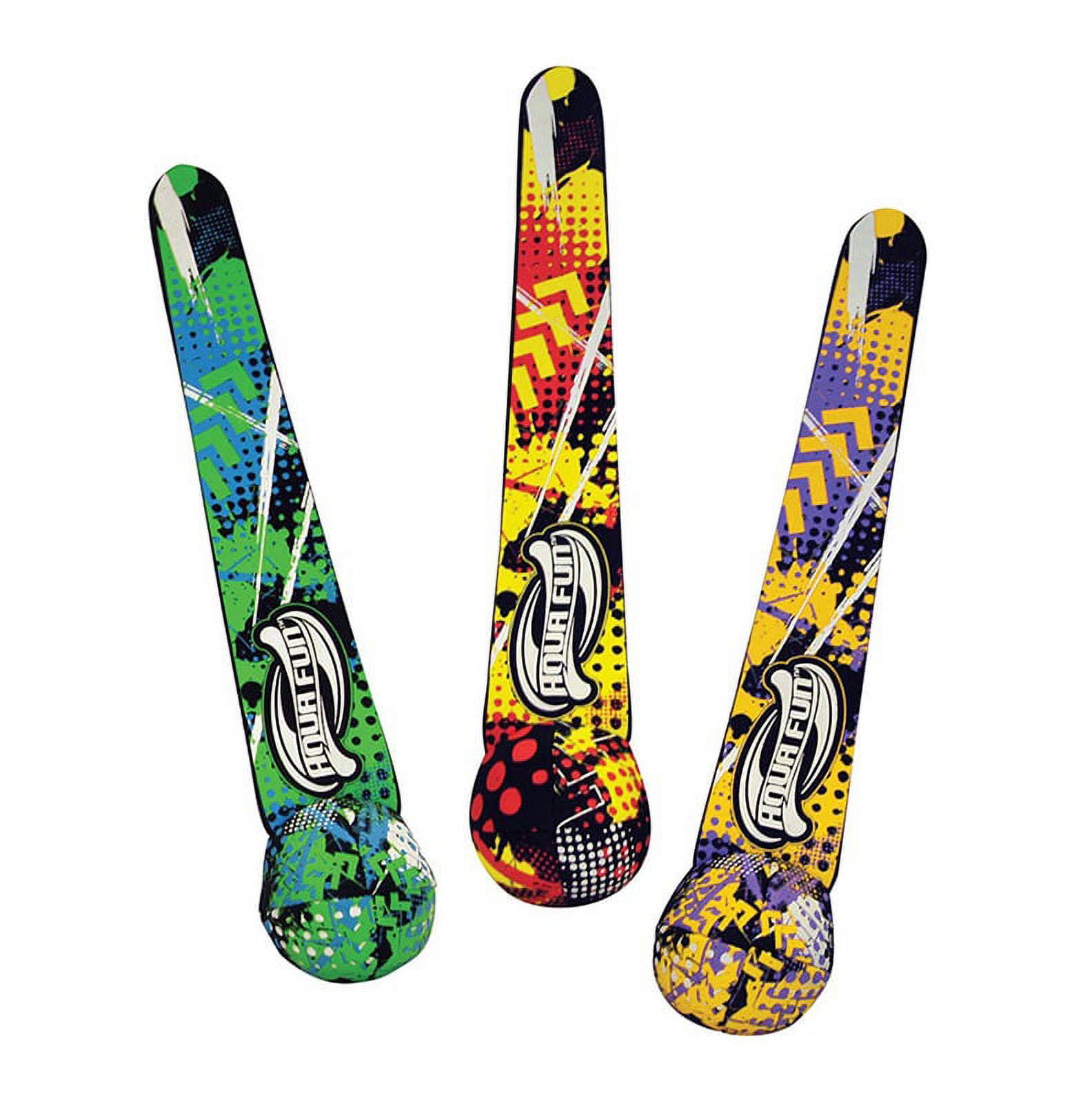 Swim Central 3ct Swimming Pool Dive Bombs 11.25" - Vibrantly Colored ...