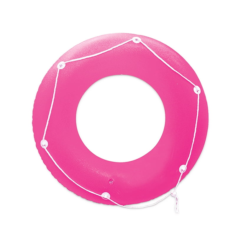 Swim Central 47" Inflatable 1-Person Swimming Pool Inner Tube with ...