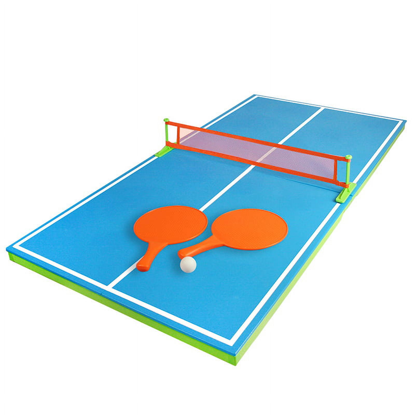 Swim Central 54" Floating Ping-Pong Table Swimming Pool Game - Blue ...