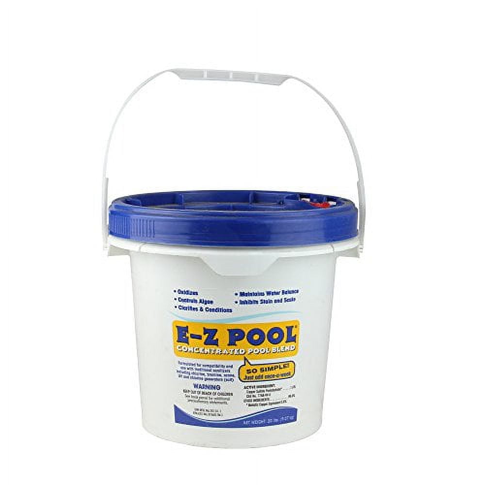 EZ Pool - 20 lb. Concentrated Blend Water Care with Clarifier ...