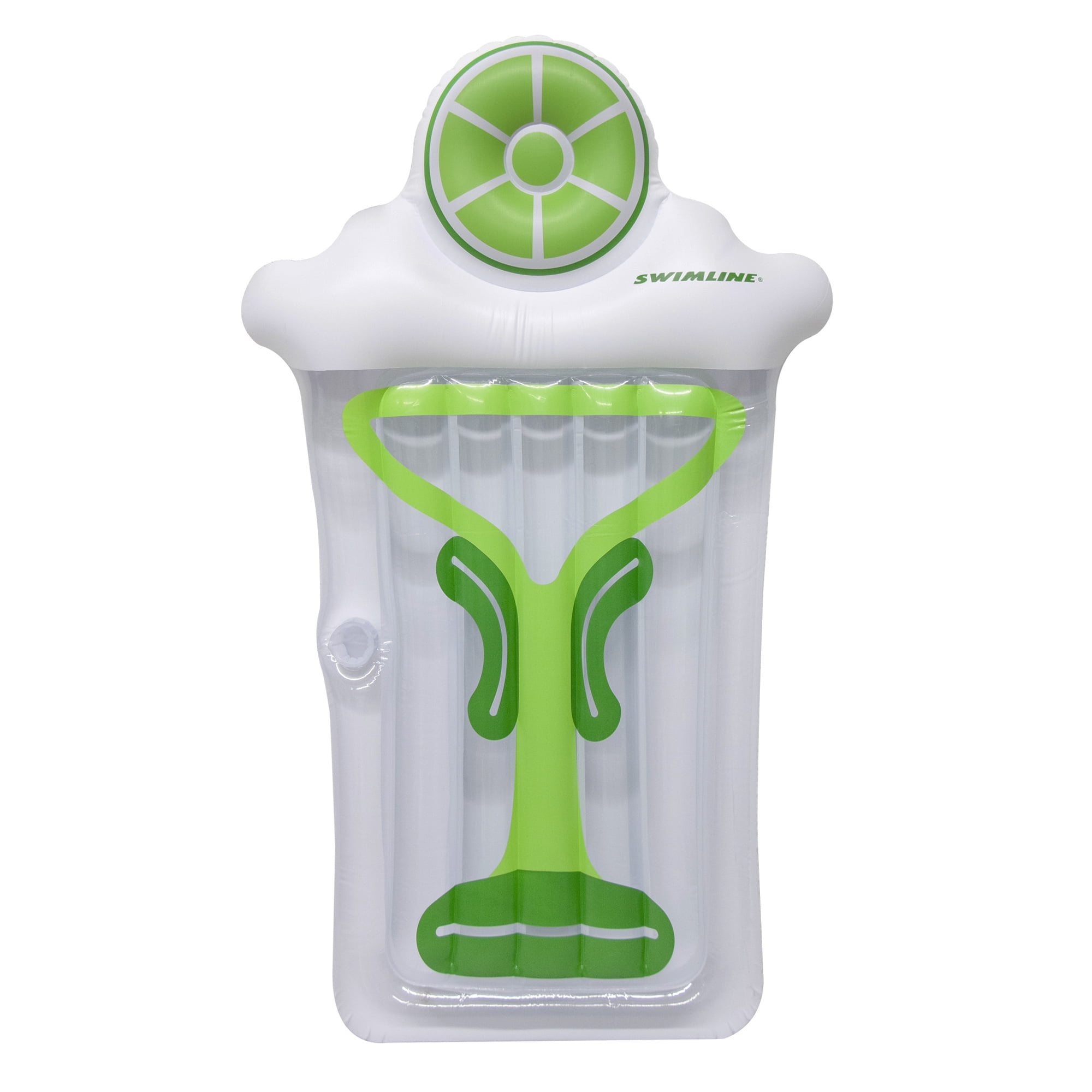 Swim Central Inflatable Margarita Swimming Pool Float - 74" - Green and ...