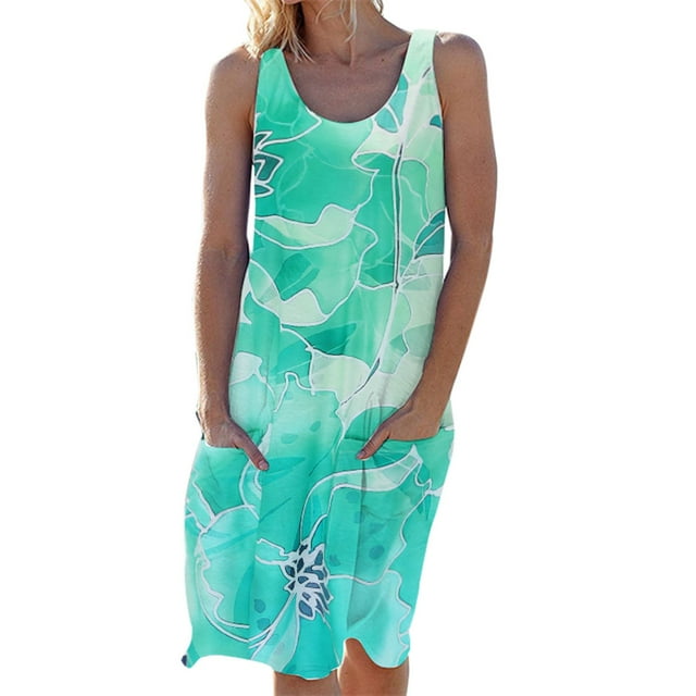 Swim Coverups for Women 2023 Women's Summer Casual T Shirt Dresses ...