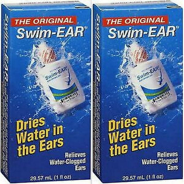 Swim Ear Swimmers Ear Soln for Water in the Ears 1oz (2 pack) - Walmart.com