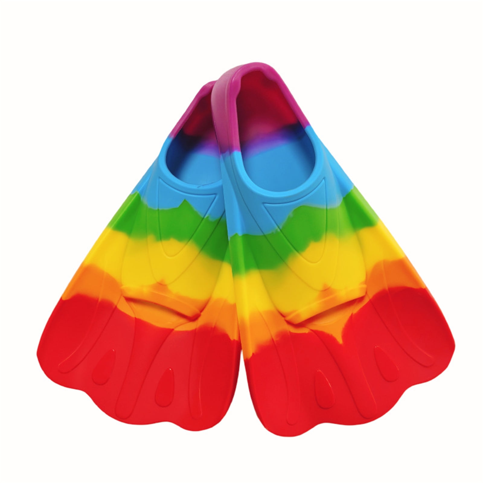 Swim Fin Ergonomic Adults Snorkeling Fin Flexible Swimming Fin Travel ...