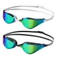 Swim Goggles 2 Pack Anti-Fog Waterproof Anti-UV Clear Vision Silicone ...