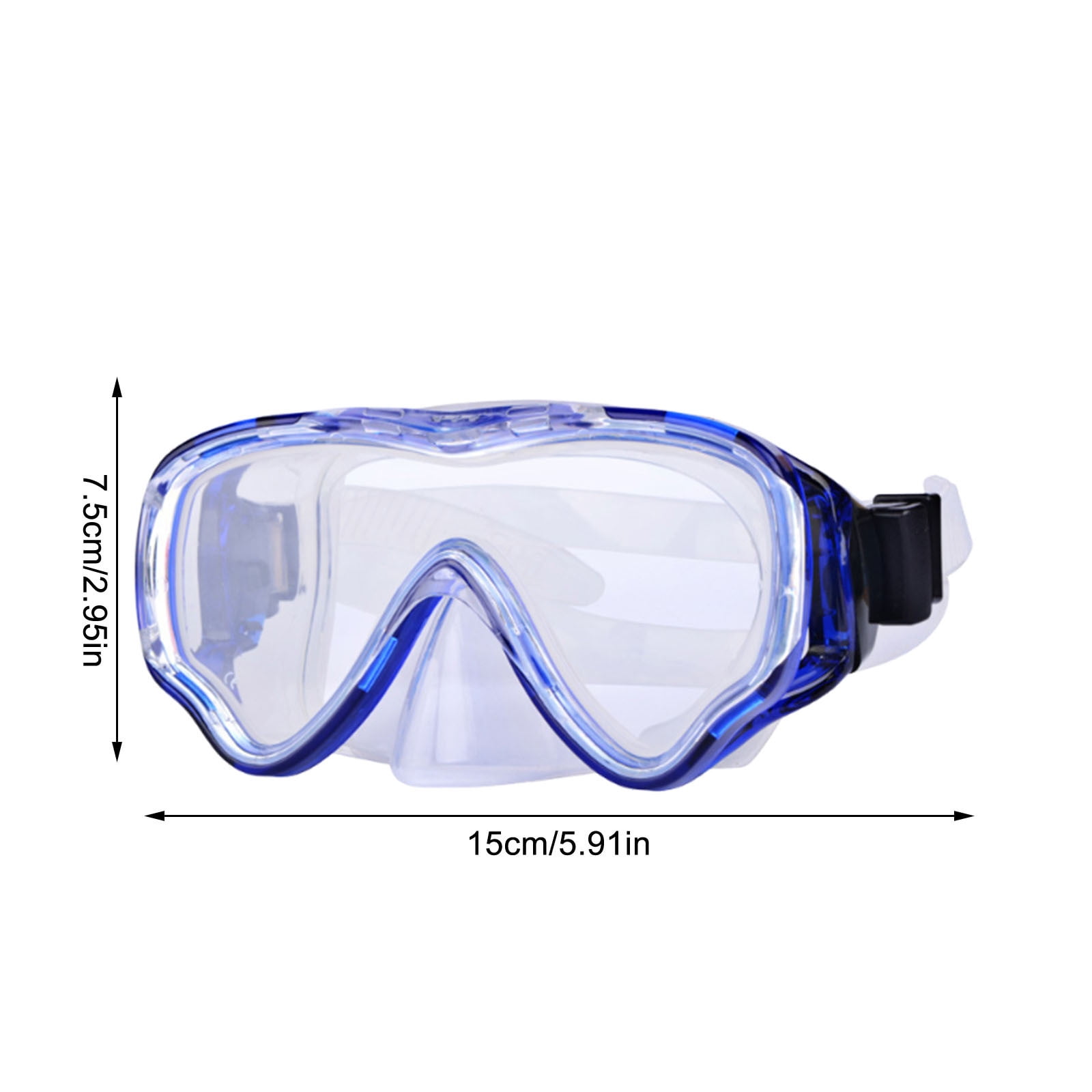 Swim Goggles Adult Kids, Anti Fog Swimming Goggles with Nose Cover,No ...