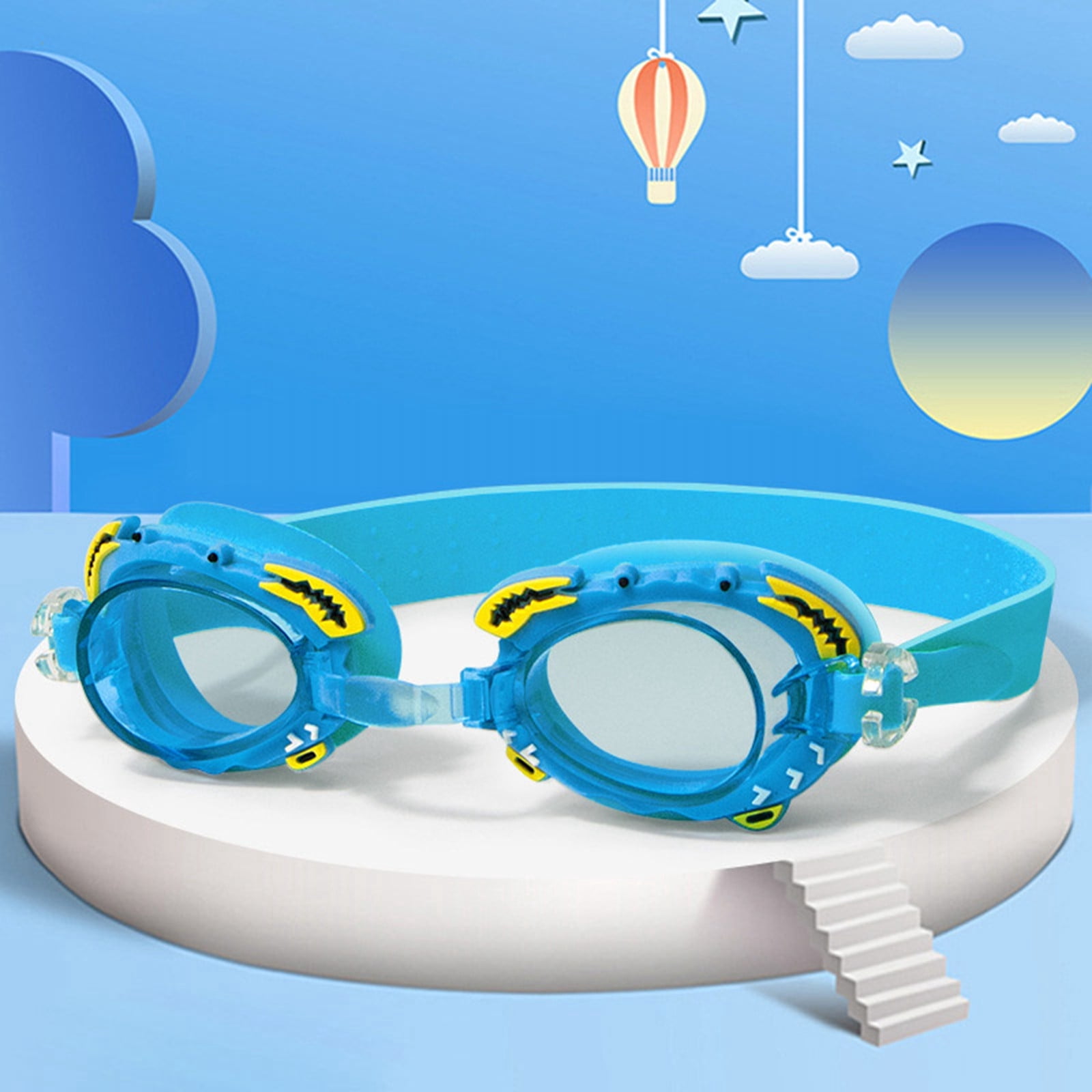 Swim Goggles For Adults Kids Pool Beach Outdoor Swimming Glasses With ...