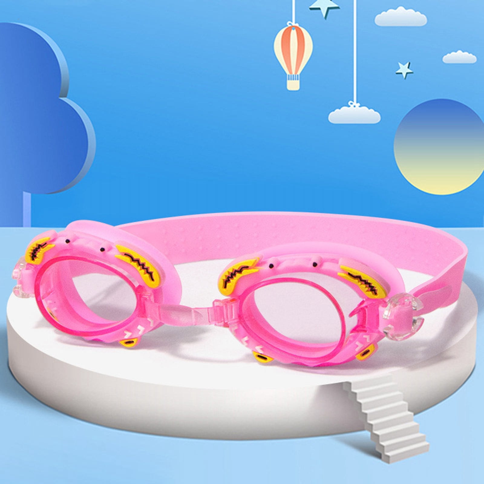 Swim Goggles For Adults Kids Pool Beach Outdoor Swimming Glasses With ...