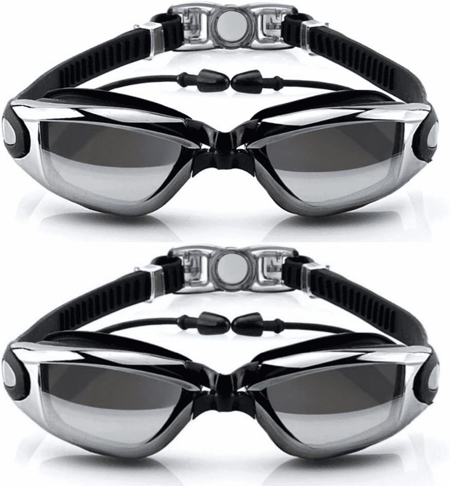 Swim Goggles, Anti-Fog and Anti-Leak , UV Protection, Easy-Adjust ...
