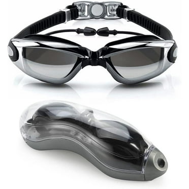 LILYCHAN 2 Pack Unisex Adult Swimming Goggles, Anti-fog UV Protection ...