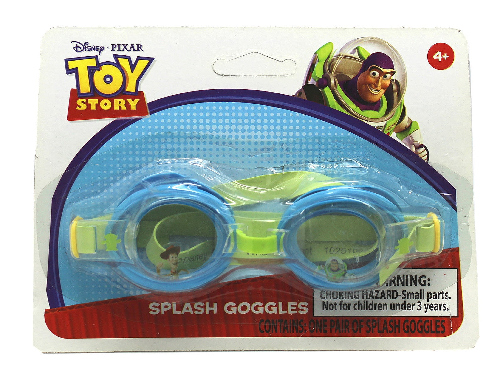 Swim Goggles Disney Buzz Lightyear Adjustable Swimming Sports Goggles ...