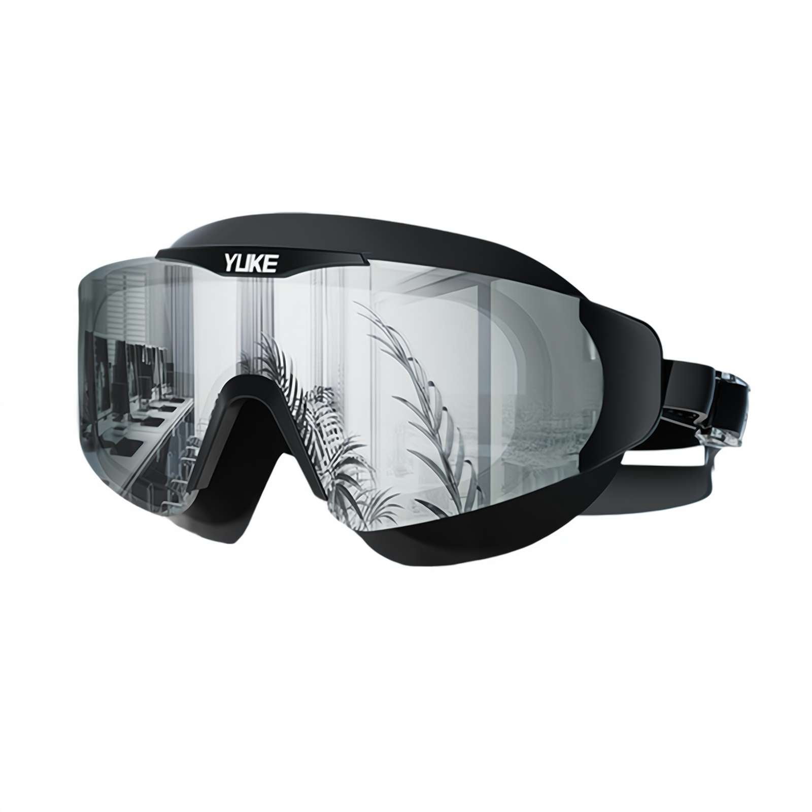 Swim Goggles, Wide View Anti Fog&UV Swimming Goggles for Audlt, No for ...