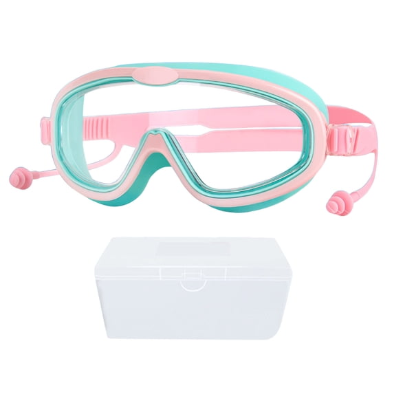 Swim Goggles with Integrated Ear Plugs for Kids and – Fog Swim Eyewear ...