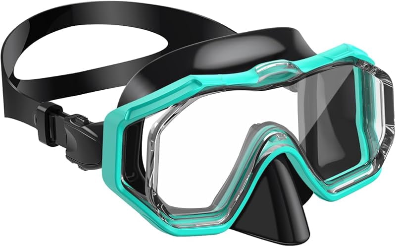 Swim Goggles with Nose Cover,Latest HD 3-Window Wide Vision Lens ...
