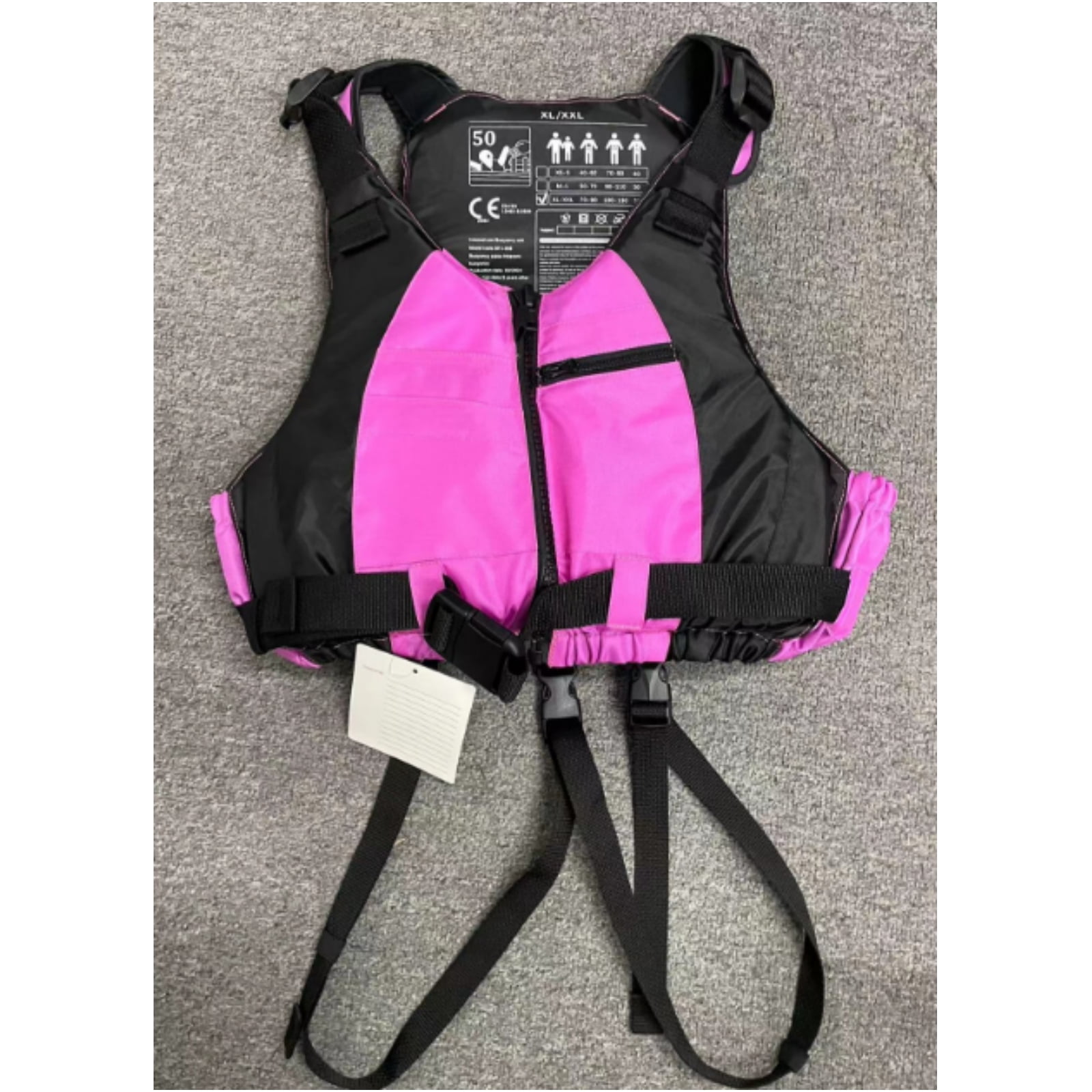 Swim Jacket for Adults, Floating Life Vest with Adjustble Safety Straps ...