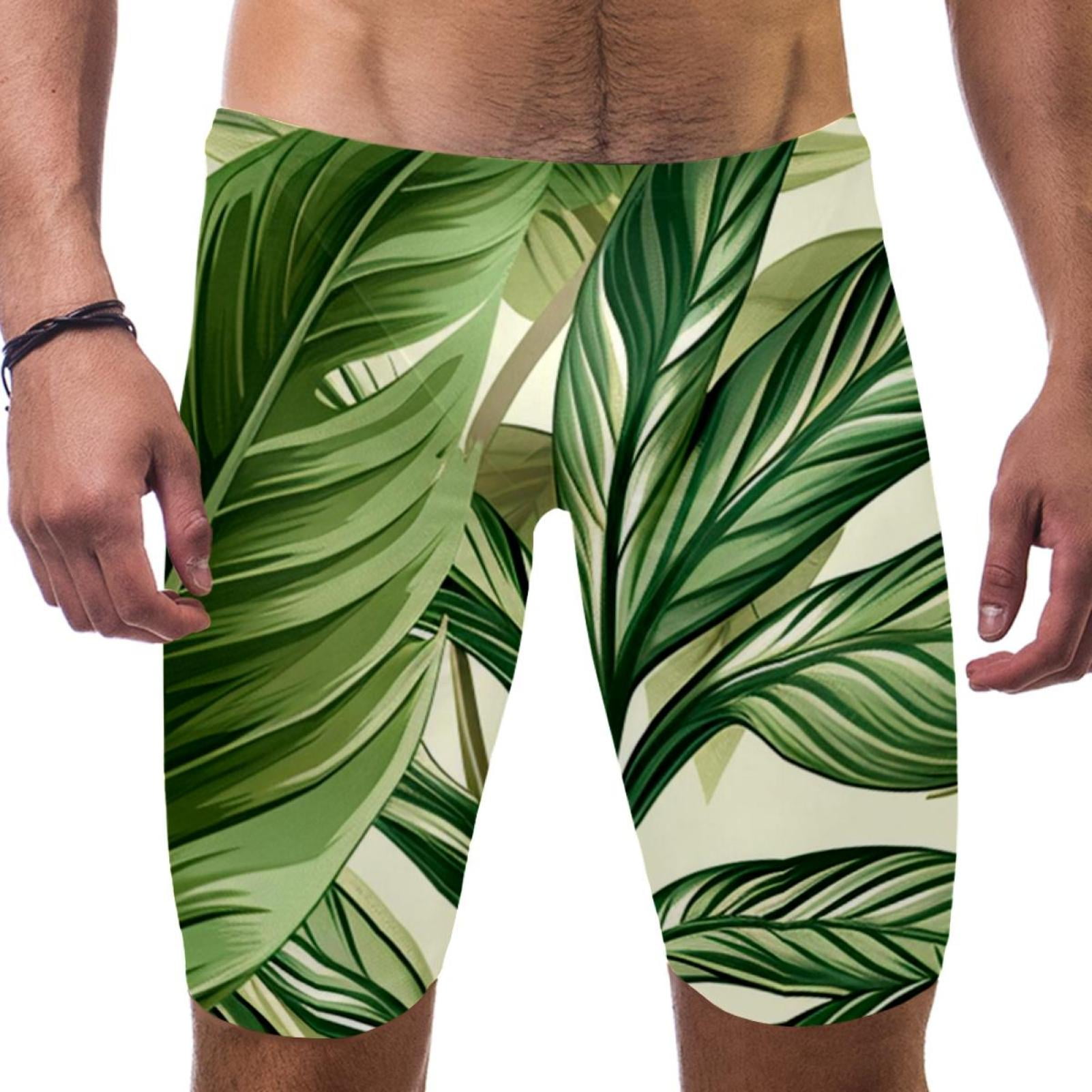 Swim Jammers for Men, Men's Athletic Swimwear Briefs, Modern Style of ...