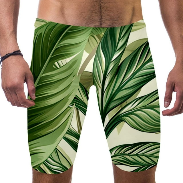 Swim Jammers for Men, Men's Athletic Swimwear Briefs, Modern Style of ...