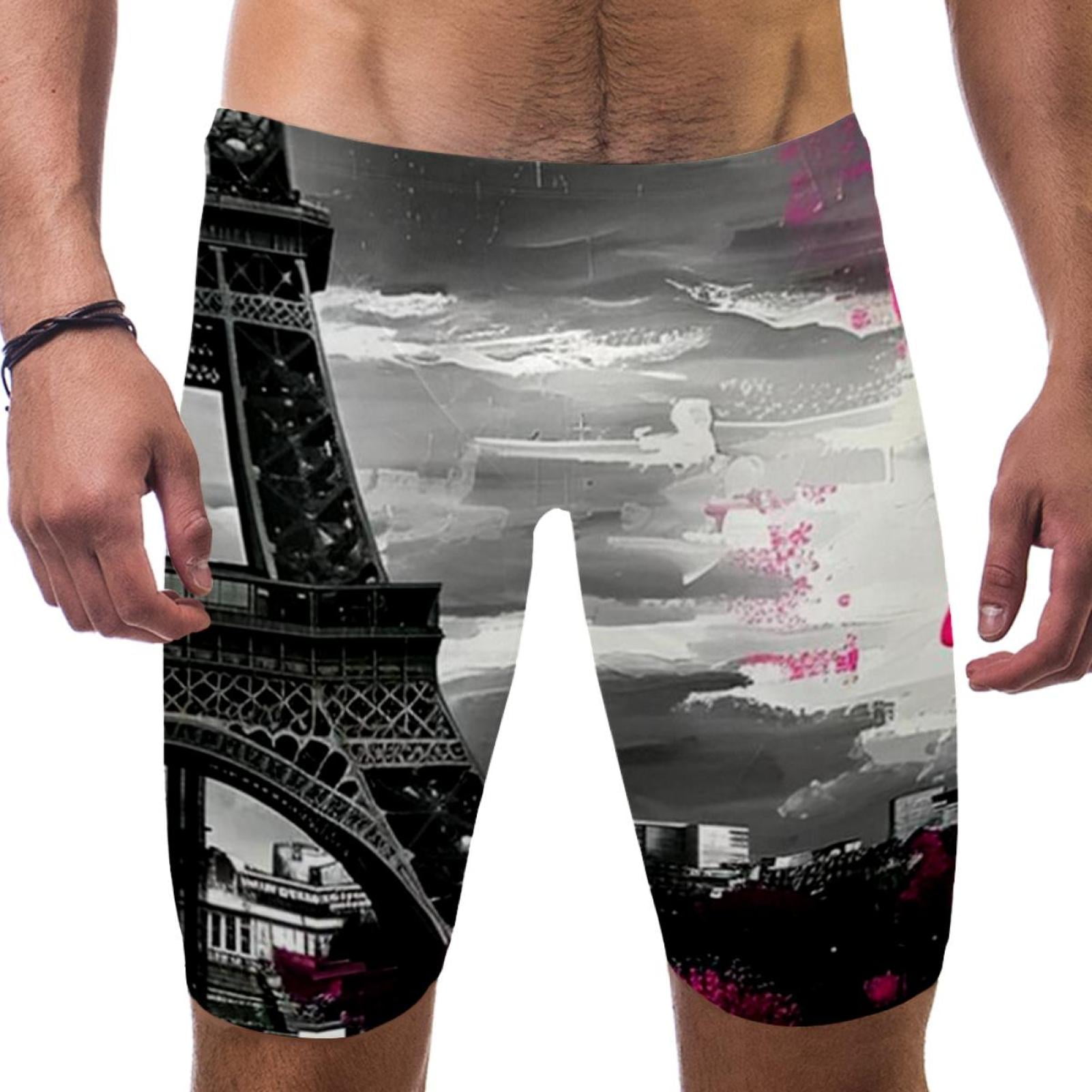 Swim Jammers For Men Mens Athletic Swimwear Jammers Paris Eiffel