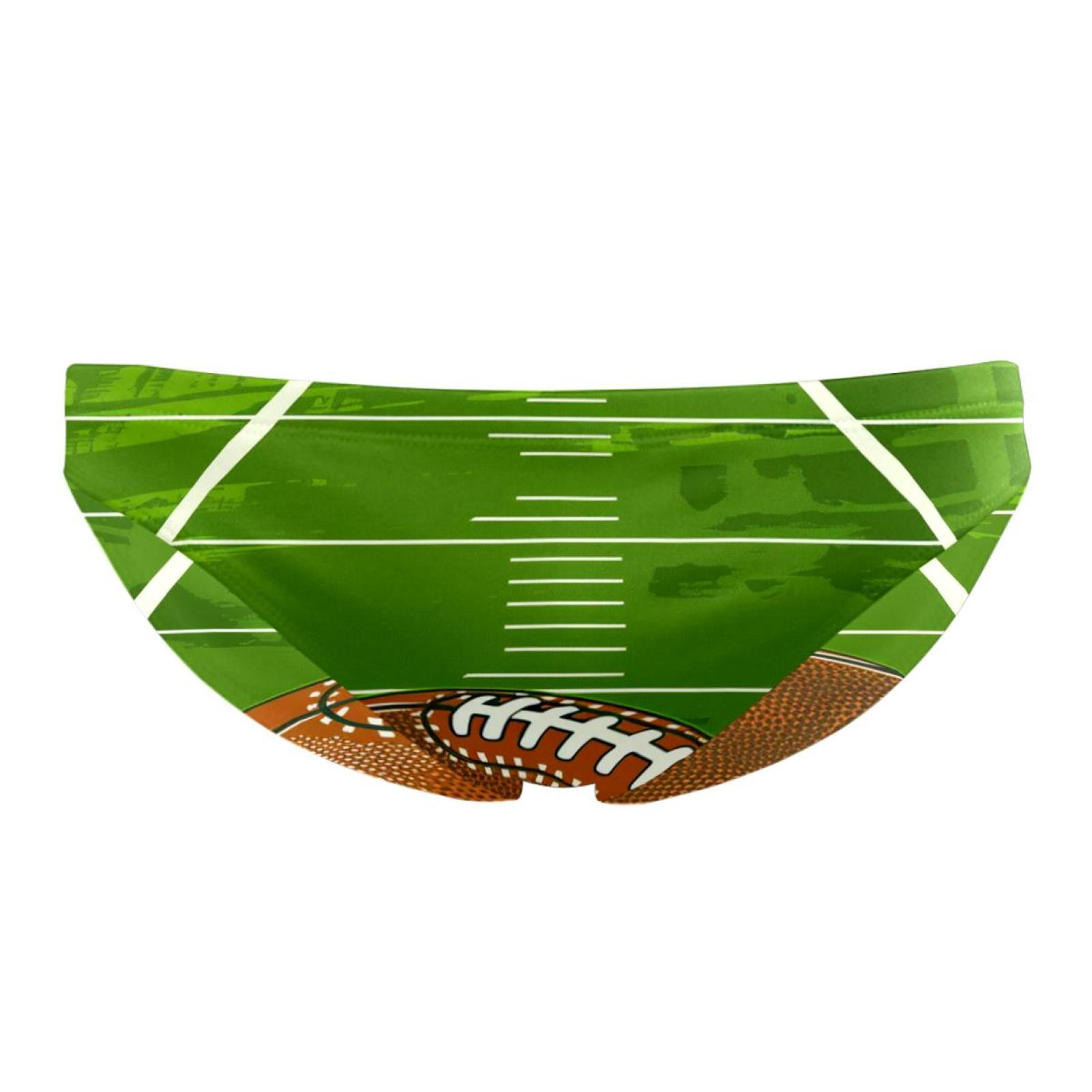 Swim Jammers For Men Swim Briefs For Men Football Field Cartoon