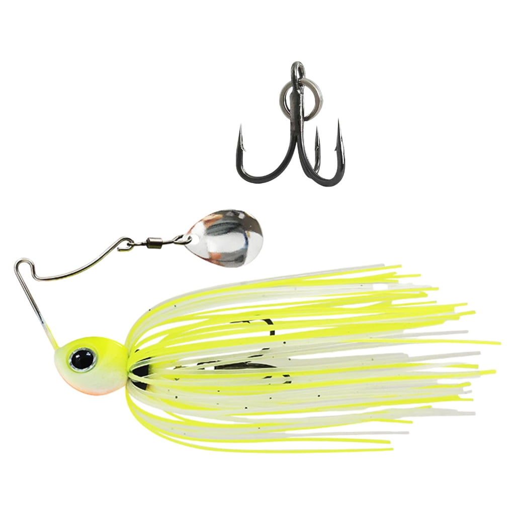 Swim Jig Lures Fishing Lures Buzzbaits with Skirt & Hook Jig Head Lures ...