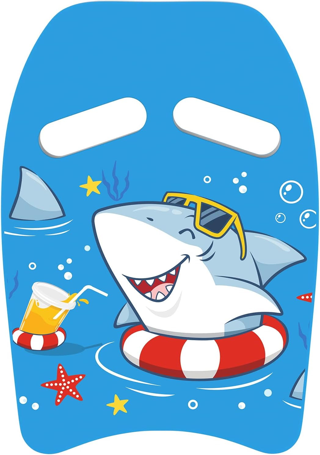 Swim Kickboard, Cartoon Swimming Training Kick Board Pool Exercise ...
