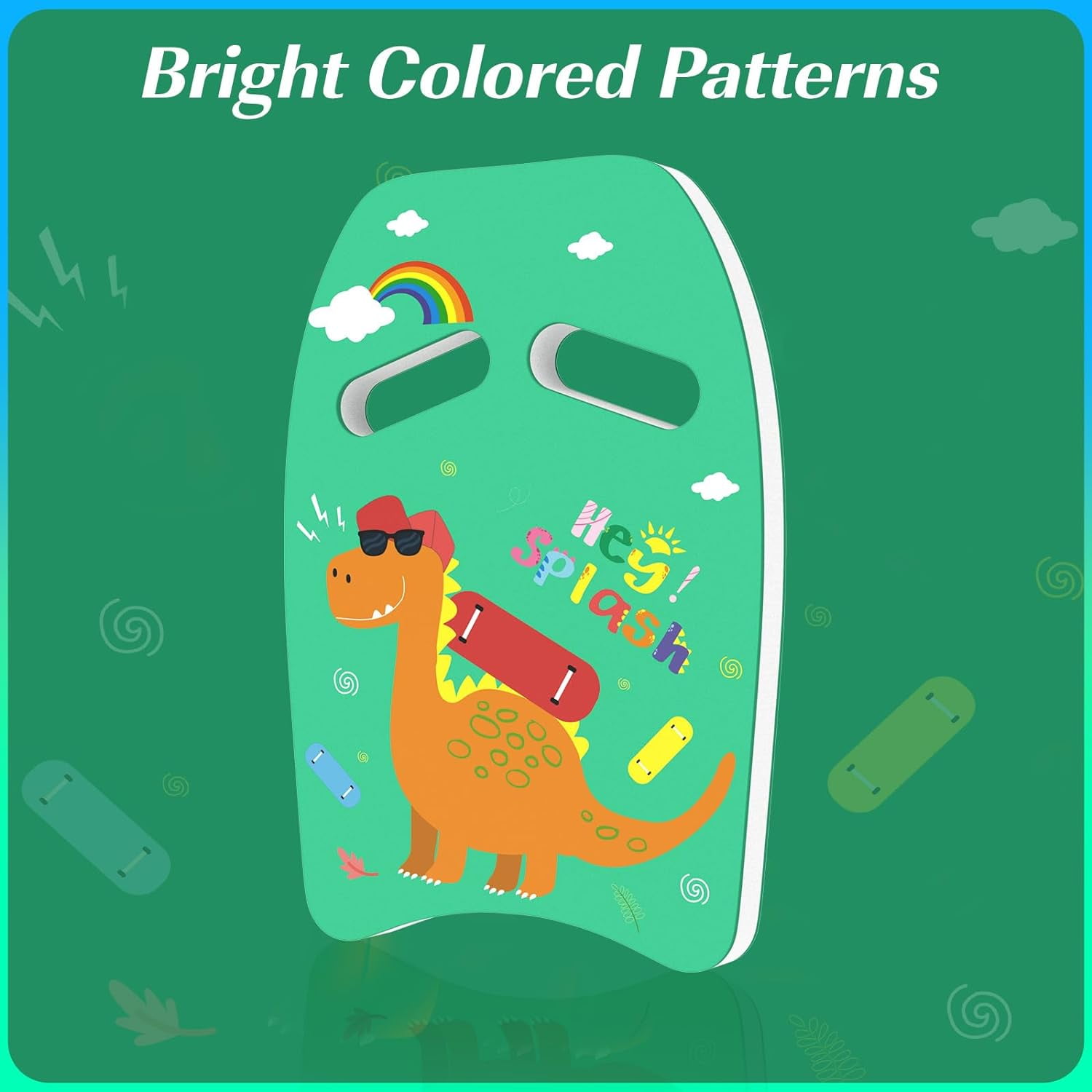 Swim Kickboard for Kids, HeySplash Swimming Training Kickboard, Cute ...