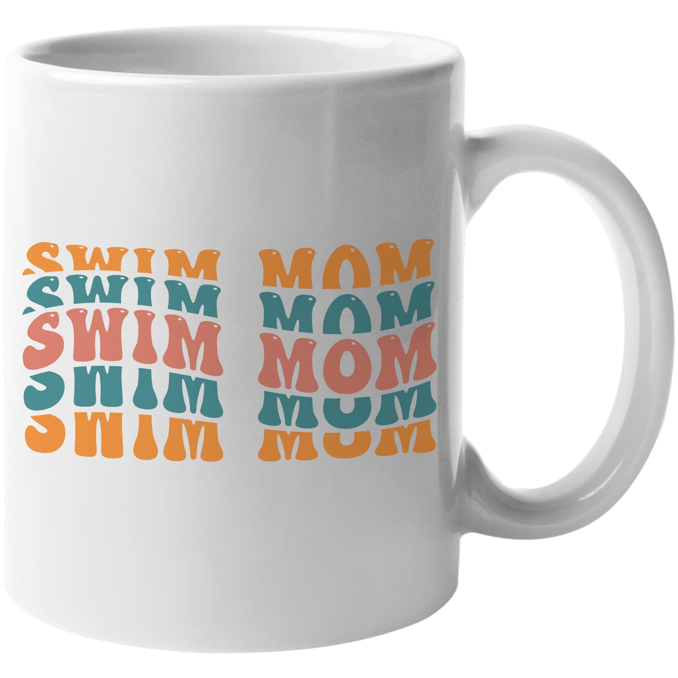 Swim Mom, Title or Name for Moms Who Have Swimmer Children, Groovy ...