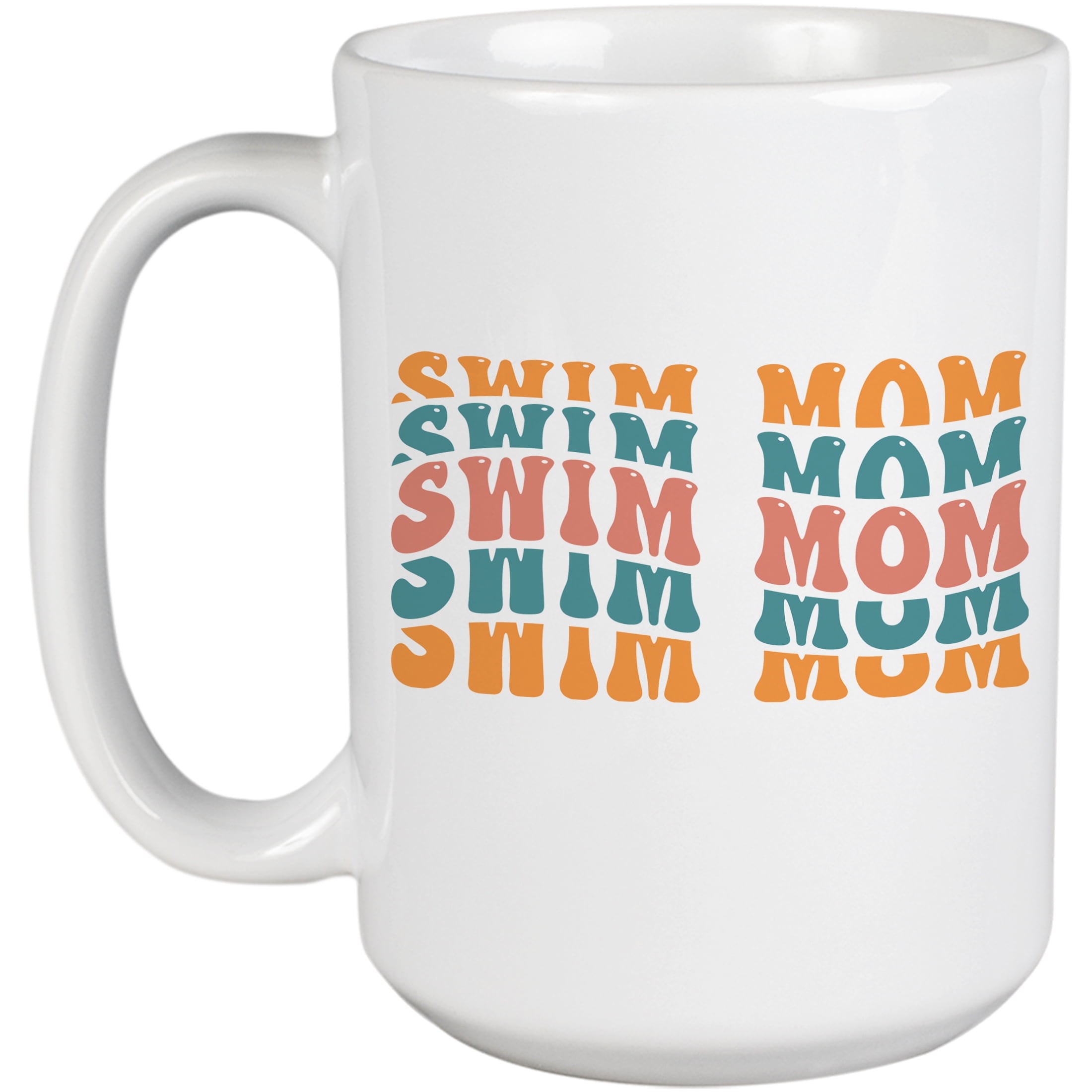 Swim Mom, Title or Name for Moms Who Have Swimmer Children, Groovy ...