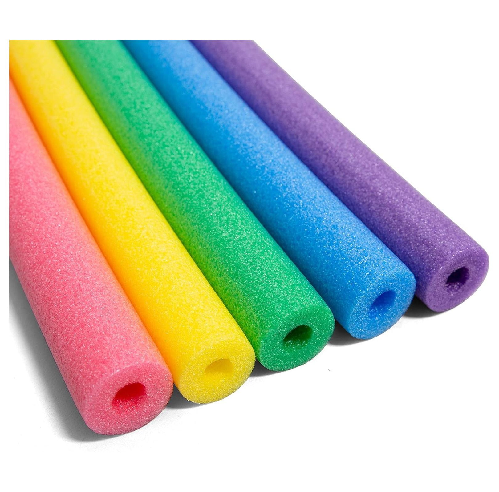 Swim Noodle 35 Pack Pool Noodles, Red, Blue, Green, Purple, Yellow Foam ...