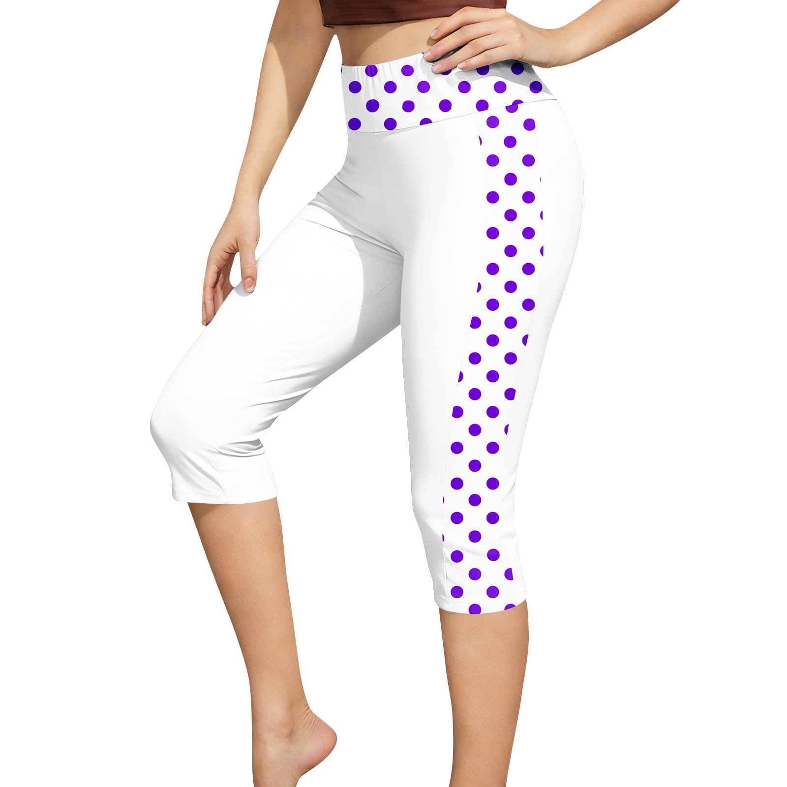 Swim Pants for Women Swim Capris High Waisted Sun Protection UPF 50 ...