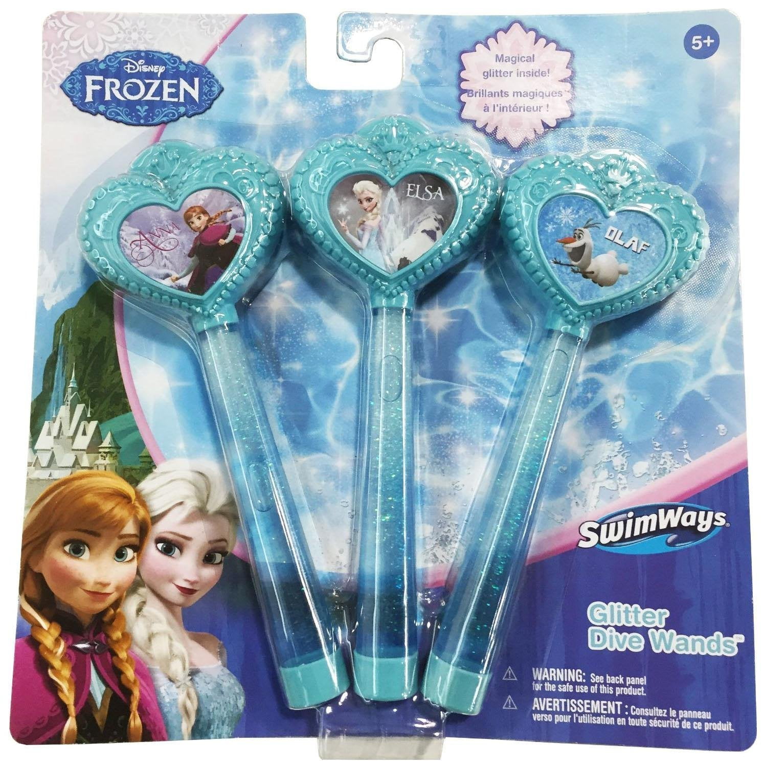 Swim Pool Games - Swimways - Glitter Dive Wands Disney Frozen New 25342 ...