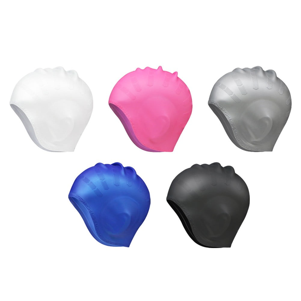 Swim Pool Hat Waterproof Swimming Pool Cap Long Hair Protect Swim ...