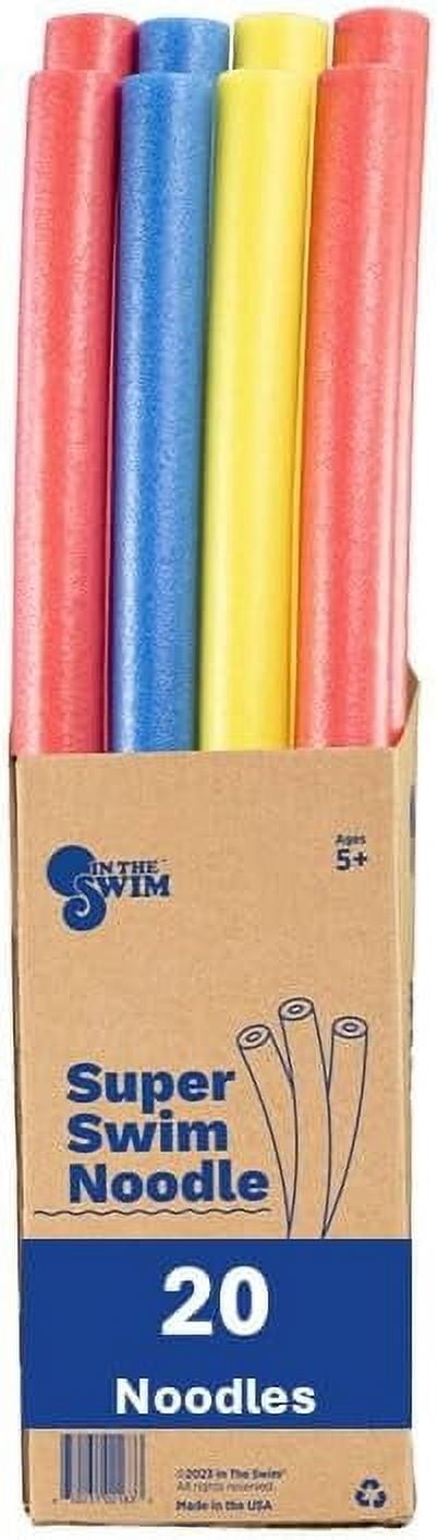 In The Swim Pool Noodles – Soft Large Foam Noodles for Extra Buoyancy ...