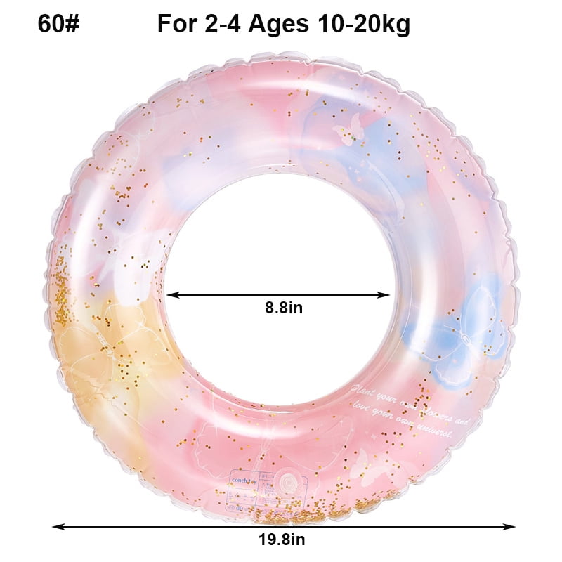 Swim Ring Tube Pool Floating Inflatable Swimming Seat Ring For Child ...